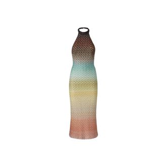 Missoni Femme, Robes, Multicolore, Taille: 38 FR Robes &Eacute;l&eacute;gantes pour Femmes