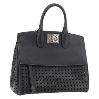 Ferragamo Sac &agrave; main Pre-owned - Femme - Pre-owned - Noir - Taille: ONE Size