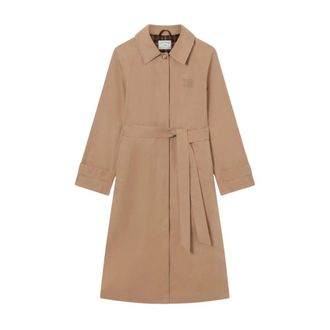 MC2 Saint Barth Lior Gewachster Mantel - - Coats - Damen - Braun - XS