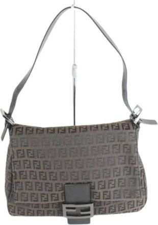 Fendi Sac bandouli&egrave;re Zucchino Pre-owned - Femme - Pre-owned - Brun - Taille: ONE Size