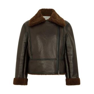 Iceberg Leather Jackets - - Jackets - Damen - Braun - XS
