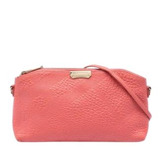 Burberry Pre-owned Chichester Sac bandouli&egrave;re - Femme - Pre-owned - Rose - Taille: ONE Size