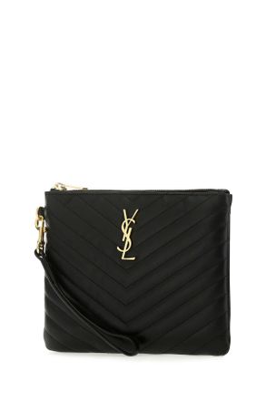 Saint Laurent Pouch Wallet - Black