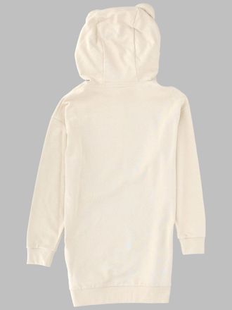 Fendi Cotton Hoodie Dress - Yellow