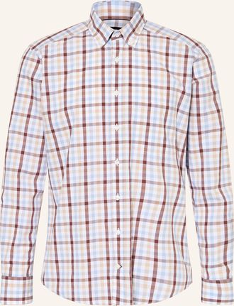 Strokesman's Strokesmans Hemd Regular Fit beige