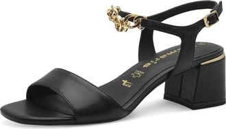 Tamaris Sandalette Damen Blockabsatz schwarz,EU 40