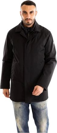 People of Shibuya Homme, Manteaux, Noir, Taille: XL Akkaido Trench