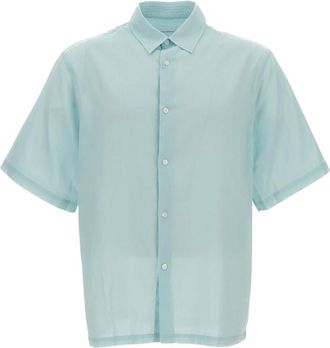 Kaptain Sunshine Kaptain Sunshine, Homme, Chemises, Bleu, Taille: XL Plain Shirt