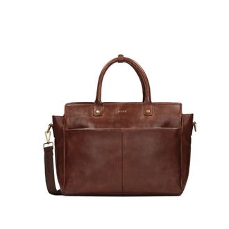 Kazar Elegante Business-Stil Herren Leder Tasche - - Bags - Herren - Braun - ONE SIZE