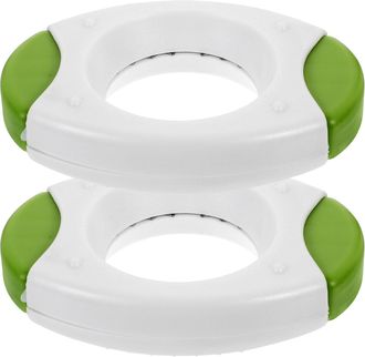 Supvox 2 St&uuml;ck pack Eierschalen&ouml;ffner aus Stahl und Kunststoff Glatte Oberfl&auml;che Sp&uuml;lmaschinenfest K&uuml;chenhelfer zum Sicheren Knacken und Sch&auml;len von H&uuml;hnerei