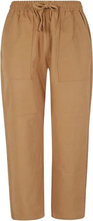 Maison Kitsun&eacute; Homme, Pantalons, Brun, Taille: M Pantalon de travail