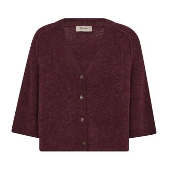 Mos Mosh Cardigans - - Knitwear - Damen - Rot - S