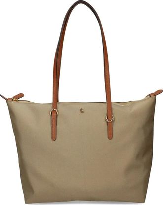 Ralph Lauren Sac cabas Keaton 26 - Femme - Sacs - Beige - Taille: ONE Size