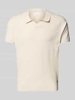 s.Oliver Red Label Regular Fit Poloshirt mit Flammgarnstruktur