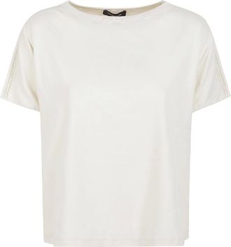 Fabiana Filippi Femme, Tops, Beige, Taille: 36 FR T-Chemises