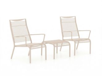 Apple Bee Hawaii Lounge Balkonm&ouml;bel-Set 3-teilig stapelbar