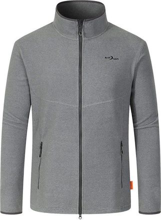 Blue Wave Fleecejacke Herren Jacke Marco in Streifenoptik mit Stehkragen und Rei&szlig;verschluss