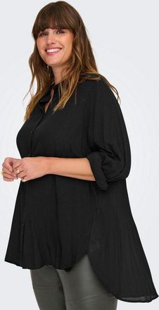 Only Carmakoma Longbluse CARFREYJA L/S LONG SHIRT WVN Viskosemischung