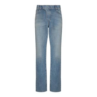 Balmain Jeans aus Denim mit regul&auml;rer Passform - - Jeans - Herren - Blau - W29