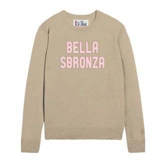 MC2 Saint Barth Femme, Pulls, Beige, Taille: 40 FR New Queen Sweater