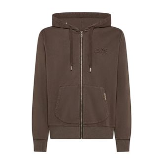Sun 68 Herren, Sweatshirts & Hoodies, Braun, XLGr&ouml;&szlig;e
