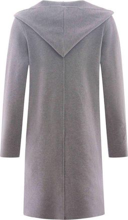 Zwillingsherz Cardigan Strickjacke mit Kapuze Janina Basic
