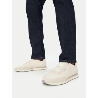 Calvin Klein Sneakers Calvin Klein Retro Runner Ripstop Aop Ny HM0HM02140 &Eacute;cru