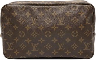 Louis Vuitton Clutches - Monogram Trousse Toilette 28 - Gr. unisize - in Braun - f&uuml;r Damen