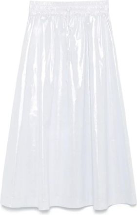 D.exterior Femme, Jupes, Blanc, Taille: 38 FR A-Line Midi Skirt