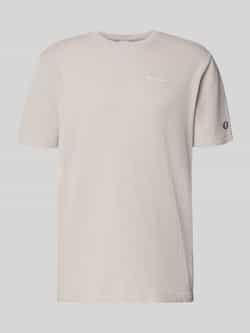 Champion T-Shirt mit Strukturmuster und Label-Stitchings