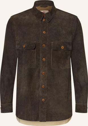 Meindl Leder-Overjacket Yuma braun