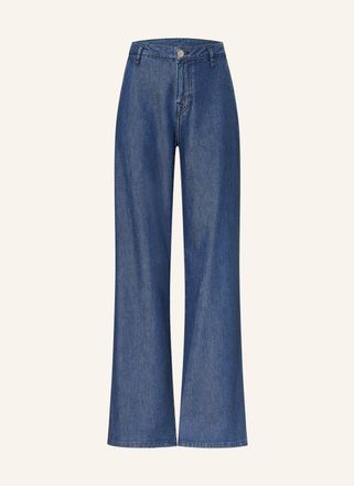 True Religion Wide Leg Jeans Lauren blau