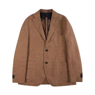 Slowear Slowear, Homme, Vestes, Brun, Taille: M Veste Lin