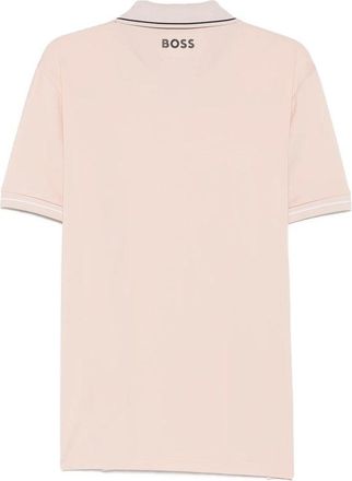 HUGO BOSS Slim Fit Logo Polo Shirt - Pink