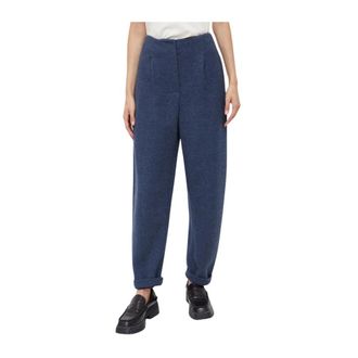Emporio Armani Weite Hose - - Trousers - Damen - Blau - S