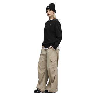 Puma Essentials Elevated Sweatshirt f&uuml;r Damen (Schwarz)