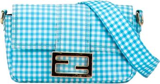 Fendi Sac bandouli&egrave;re Pre-owned - Femme - Pre-owned - Bleu - Taille: ONE Size