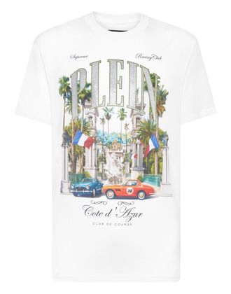 Philipp Plein T-Shirt mit Rundhalsausschnitt - Wei&szlig;