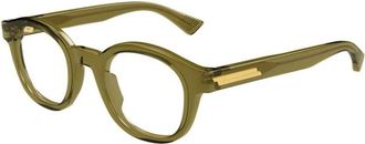 Bottega Veneta Homme, Accessoires, Vert, Taille: 46 MM Bv1413O 004 Lunettes