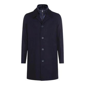 Herno Laminar Easy Wool Puffer Carcoat - - Coats - Herren - Blau - 2XL
