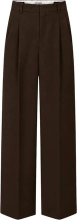 Rossi Rossi - Pantalon large Noa - Femme - Pantalons - Brun - Taille: 38 FR
