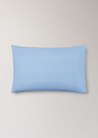 Mango Taie doreiller enfant percale rayures chemise 50x75 cm bleu - Home - 50x75cm - MANGO HOME