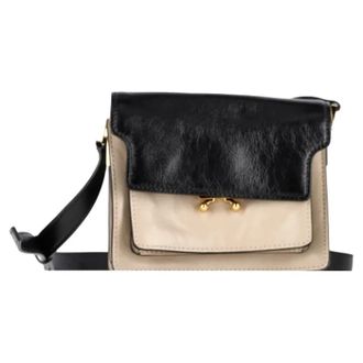 Marni Pre-owned Leder Schultertasche - - Pre-owned - Damen - Beige - ONE SIZE