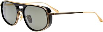 Linda Farrow unisex, Accessoires, Jaune, Taille: 54 MM Lunettes de soleil