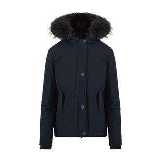Bomboogie Stilvoller Nachtblauer Mantel - - Jackets - Damen - Blau - M