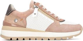 Refresh Sneakers Femme Nude - Chaussures Confortables et polyvalentes - Mode d&eacute;contract&eacute;e - Mod&egrave;le 17512604 (Taille37)