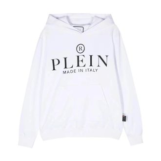 Philipp Plein Felpa Hoodie - - Sweatshirts & Hoodies - Herren - Wei&szlig; - XL