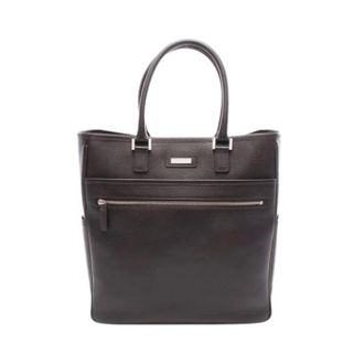 Burberry Pre-owned Cuir sacs-main - Homme - Pre-owned - Brun - Taille: ONE Size