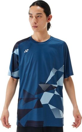 Yonex T-Shirt Practice Graphic 16744 (100% Polyester) 2025 inkblau Herren