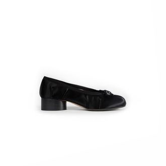 Maison Margiela Tabi Satin Heeled Ballerinas